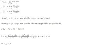 Đạo Hàm Là Gì? ⚡️ Khái Niệm & Công Thức Đạo Hàm Từ A-Z