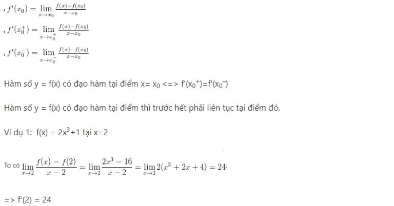 Đạo Hàm Là Gì? ⚡️ Khái Niệm & Công Thức Đạo Hàm Từ A-Z